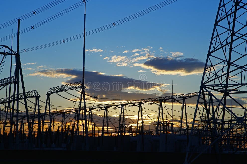 Pylon stock image. Image of appliances, power, engine - 368700801