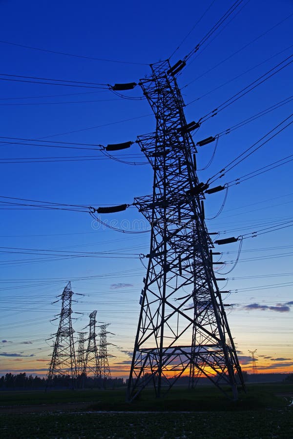 Pylon stock image. Image of current, engine, strong - 368701049