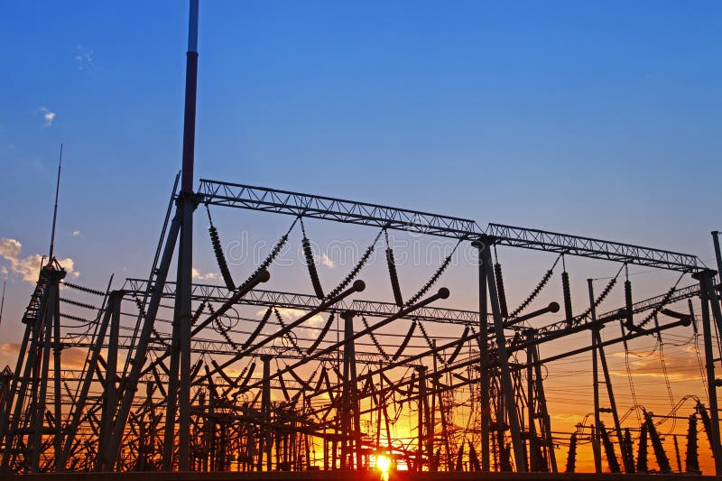 Pylon stock image. Image of engine, distribution, framework - 368701741