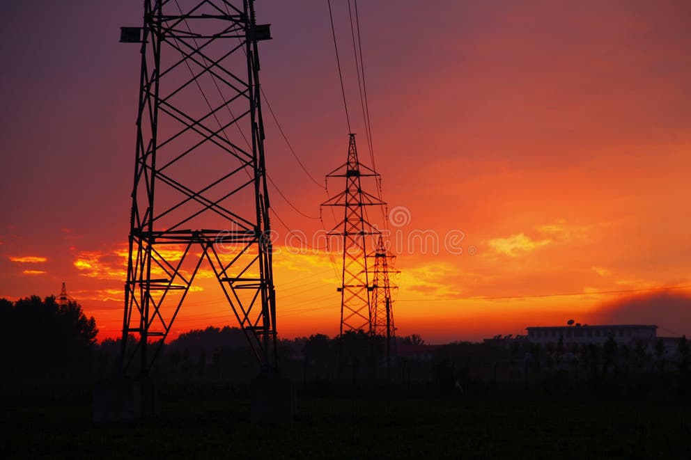 Pylon stock photo. Image of engine, framework, wire - 368701792