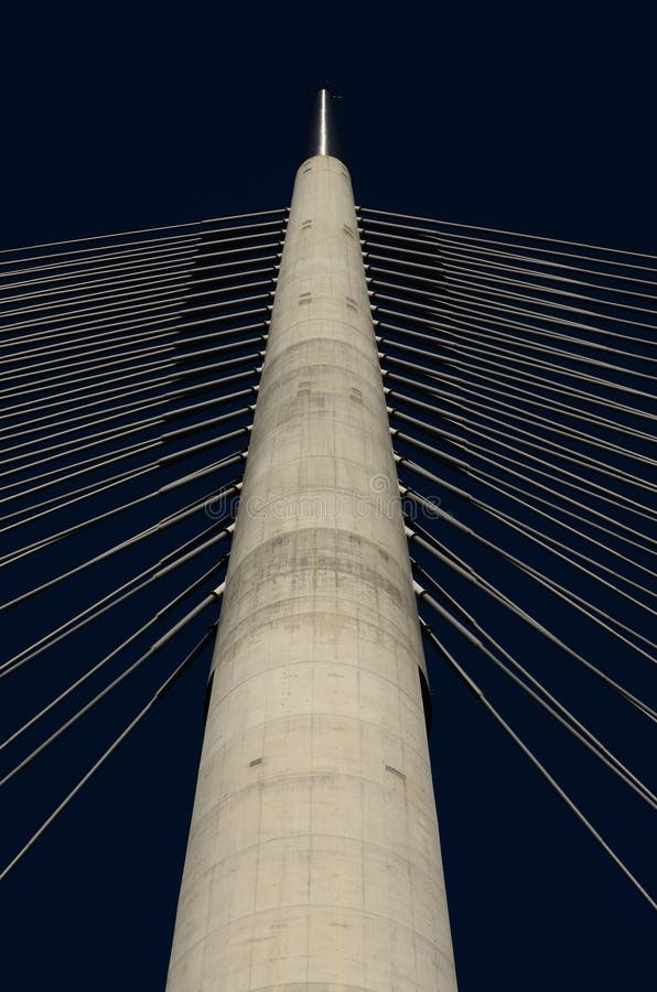 Pylon of bridge stock photo. Image of built, architecture - 33622636