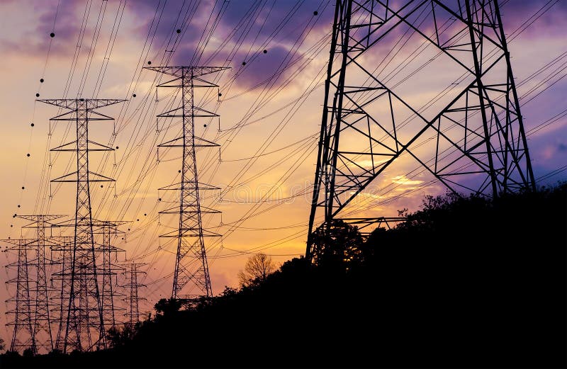 181 Telephone Pylons Stock Photos - Free & Royalty-Free Stock Photos ...