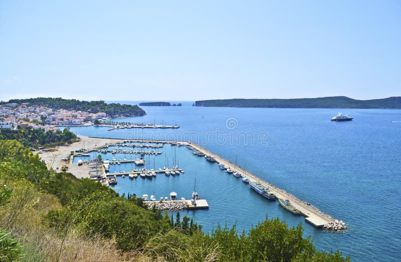 Pylos in Messinia Greece stock photo. Image of nature - 62297350