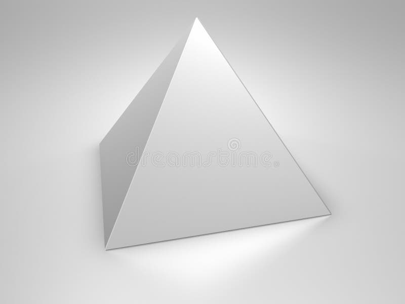 Orange pyramid stock illustration. Illustration of background - 9611583