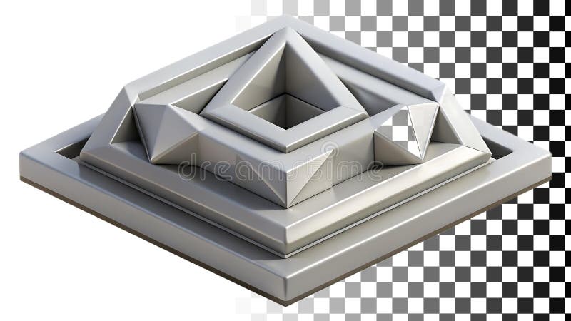 Pyramid Base, Ancient Structure Foundation for History Sites Png ...