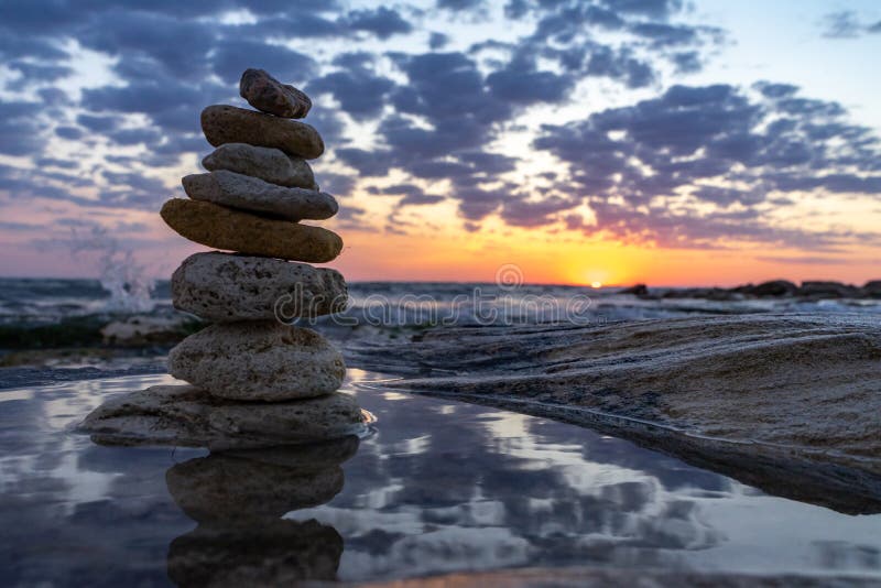 Pyramid on the beach stock image. Image of landmark - 230862257