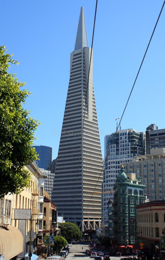 Pyramid Building editorial stock image. Image of america - 16322234