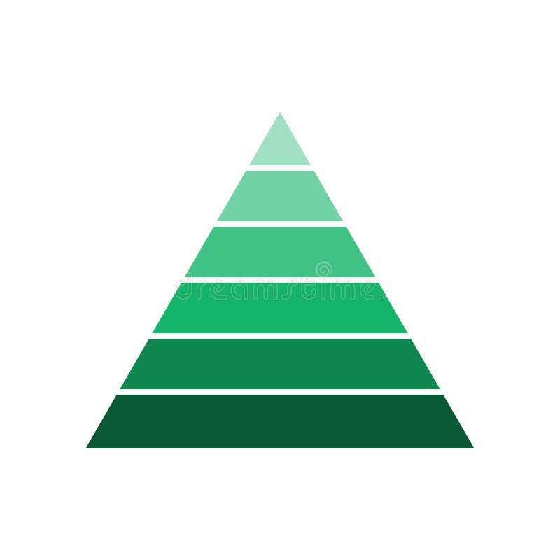 Diagramă Diagramă Diagramă Piramidală Cu Ilustrații Stock Illustration ...