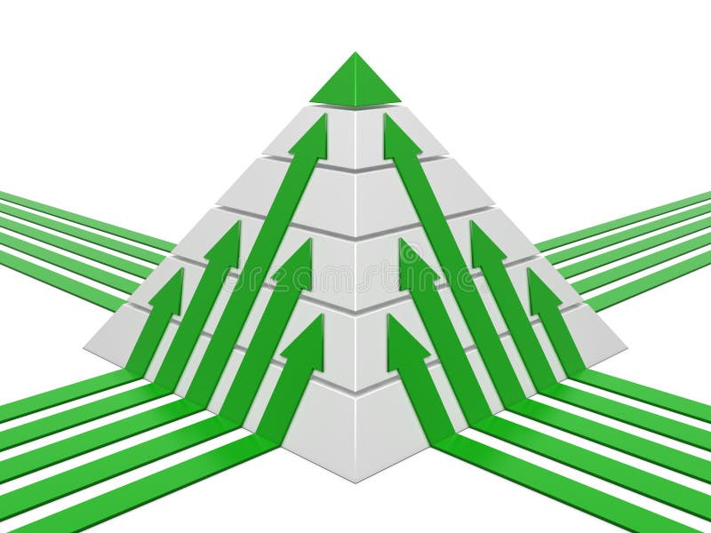 Chart Green stock illustration. Illustration of profit - 132543