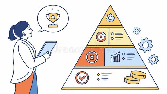 Pyramid Chart Infographic Hierarchy and Organizational Structure Tool ...