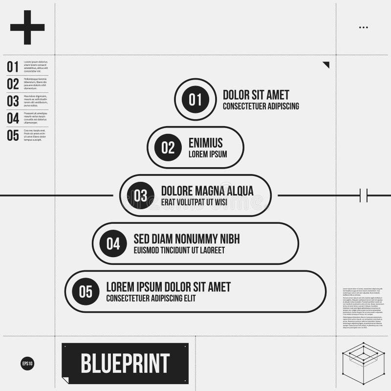 Pyramid chart template stock vector. Illustration of choice - 86099712