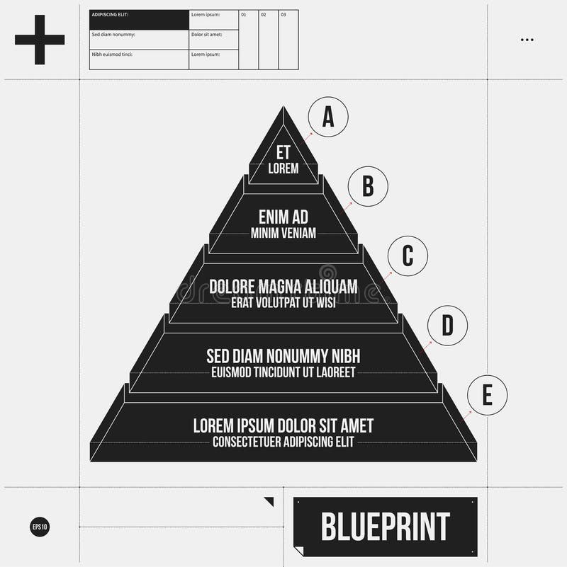 Pyramid Blueprint Stock Illustrations – 203 Pyramid Blueprint Stock ...