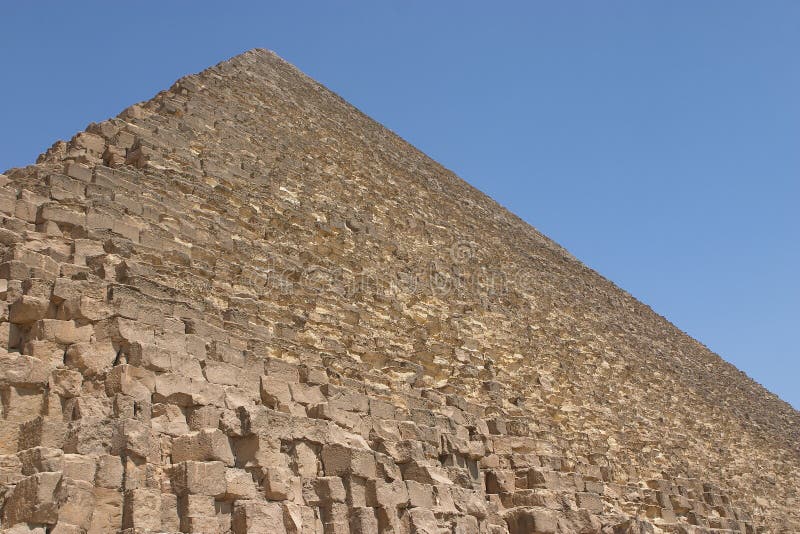 Pyramid of Cheops stock image. Image of pyramid, blocks - 134987