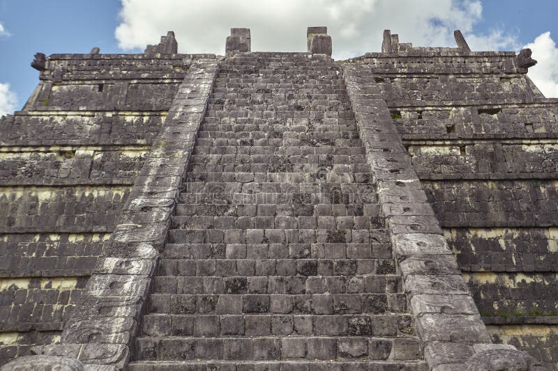 Front view of one pyramid stock image. Image of religion - 254172815