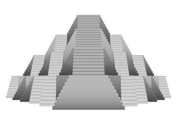 Pyramid Staircase Design Construction Stock Illustrations – 67 Pyramid ...