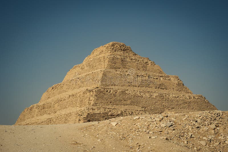 The Pyramid of Djoser. Step Pyramid of Djoser and the Pyramid Complex ...