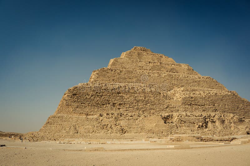 The Pyramid of Djoser. Step Pyramid of Djoser and the Pyramid Complex ...