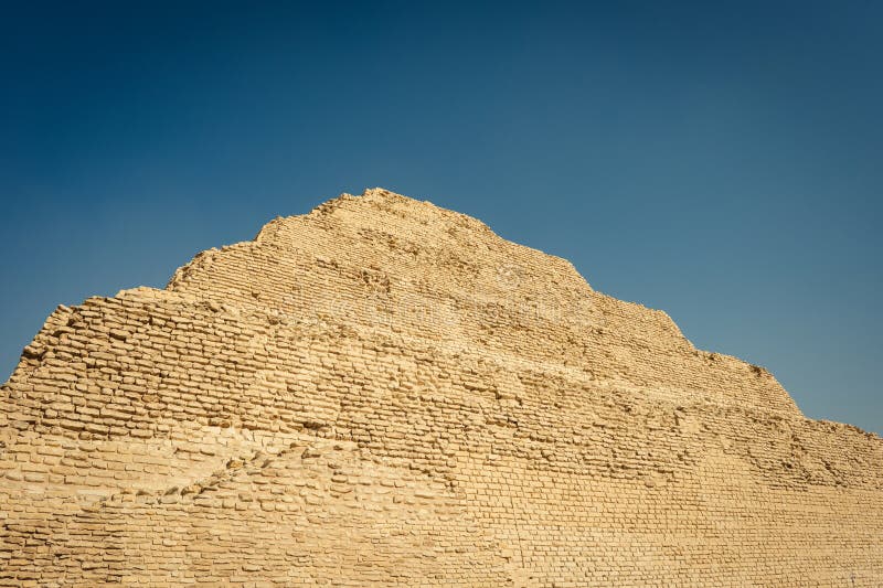 The Pyramid of Djoser. Step Pyramid of Djoser and the Pyramid Complex ...