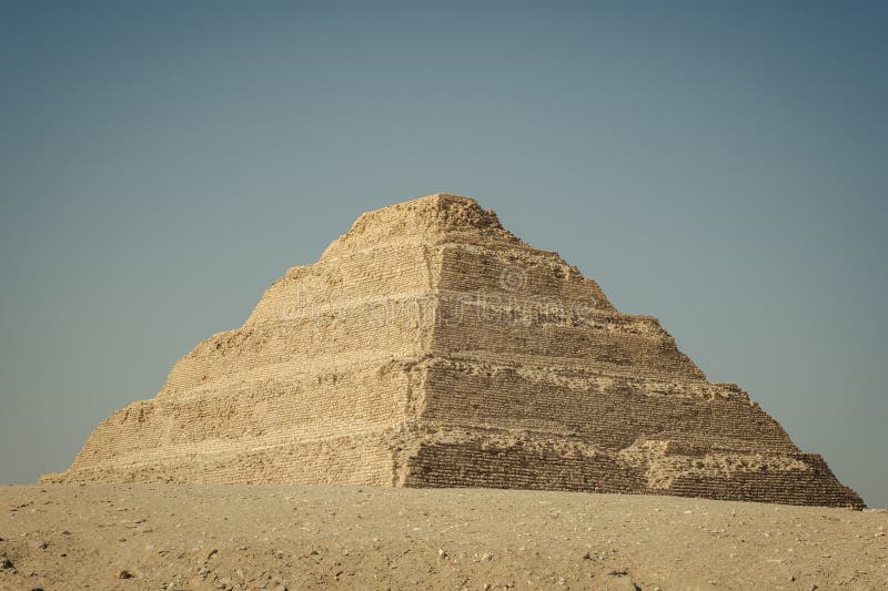 The Pyramid of Djoser. Step Pyramid of Djoser and the Pyramid Complex ...
