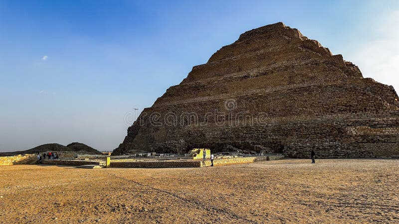 The Pyramid of Djoser. Step Pyramid of Djoser and the Pyramid Complex ...
