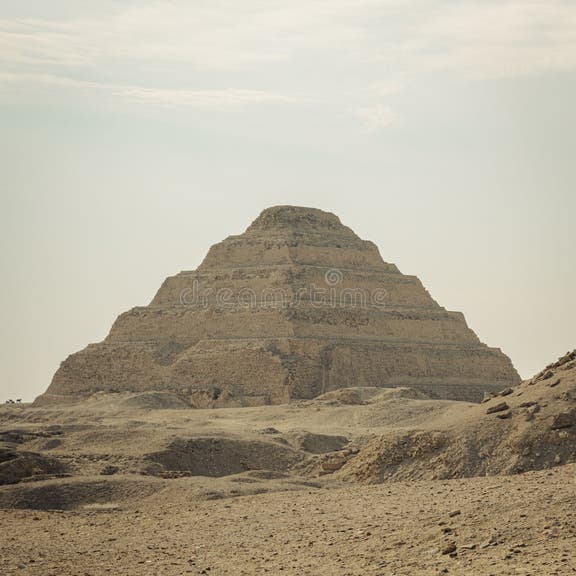 The Pyramid of Djoser. Step Pyramid of Djoser and the Pyramid Complex ...
