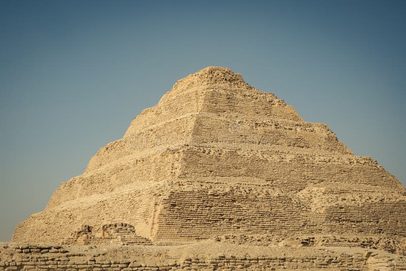 The Pyramid of Djoser. Step Pyramid of Djoser and the Pyramid Complex ...