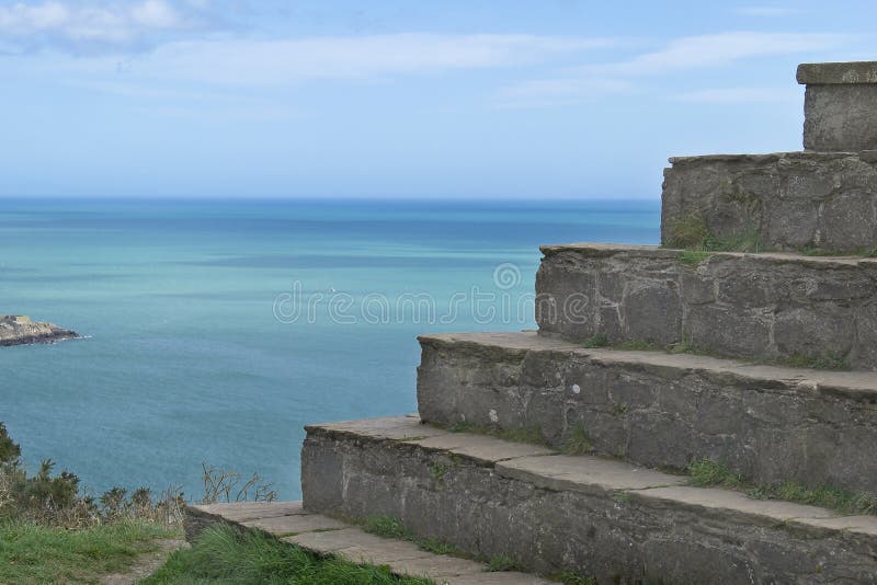 The Pyramid of Dublin, Killiney Hill, Ireland Stock Image - Image of ...