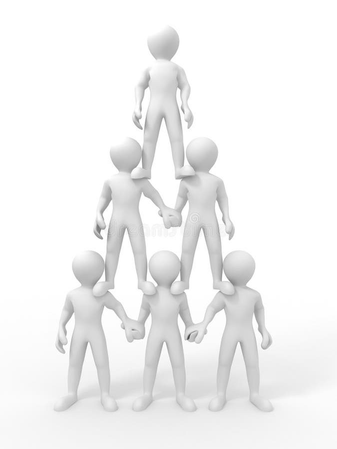 5+ 3d pyramid people Free Stock Photos - StockFreeImages