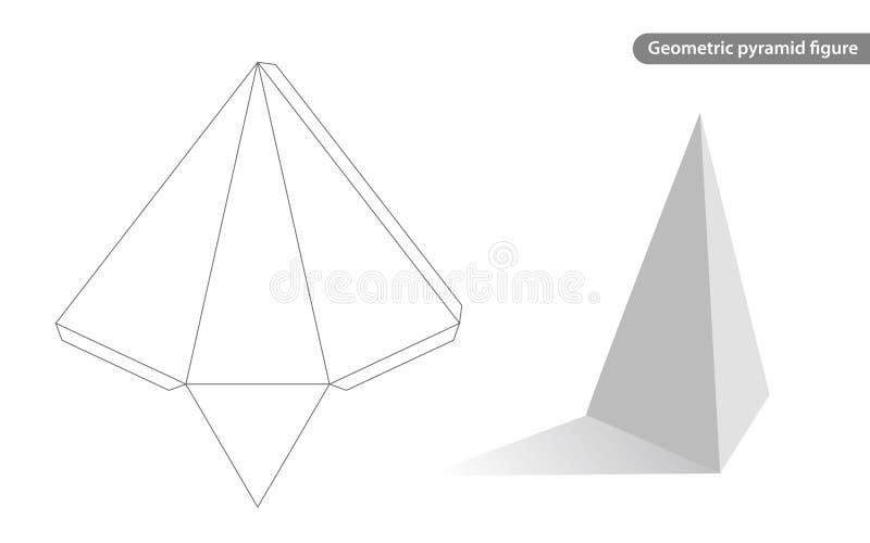 Pyramid geometric, Geometric pyramid figure for