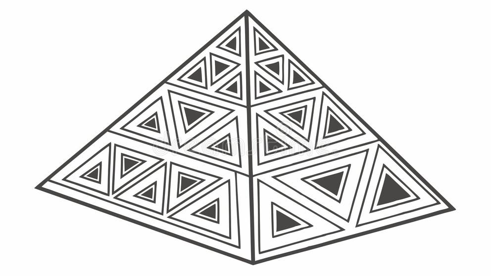 Patterned Triangle Structure Stock Illustrations – 480 Patterned ...