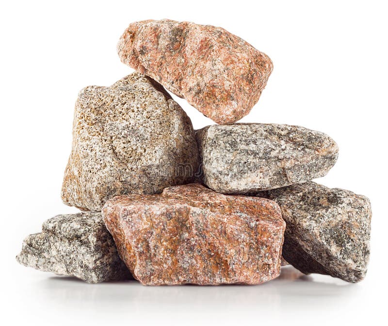 Pyramid of granite blocks stock image. Image of stack - 33650157