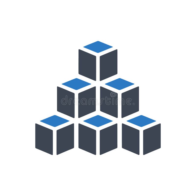 Pyramid Icon stock vector. Illustration of pyramid, vector - 361702638