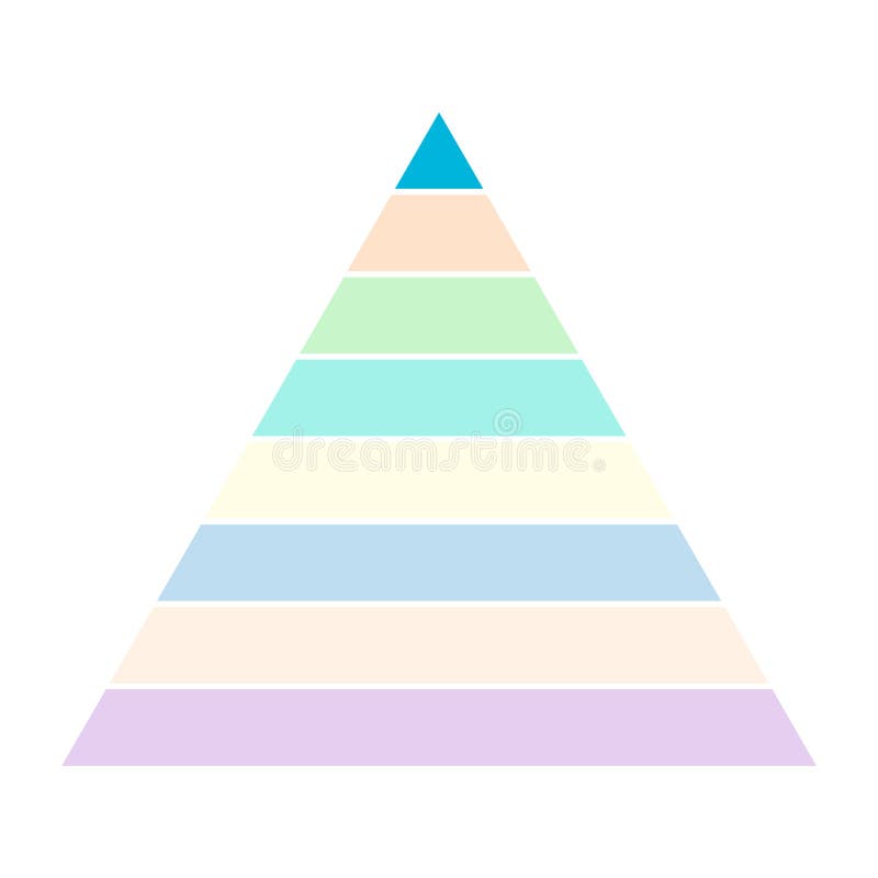 Pyramid Infographic Chart Layout, Info Modern Concept Step Presentation ...