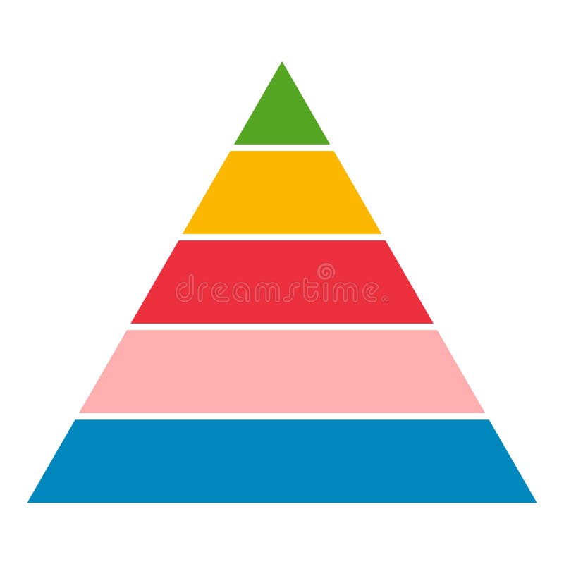 Pyramid Infographic Chart Layout, Info Modern Concept Step Presentation ...