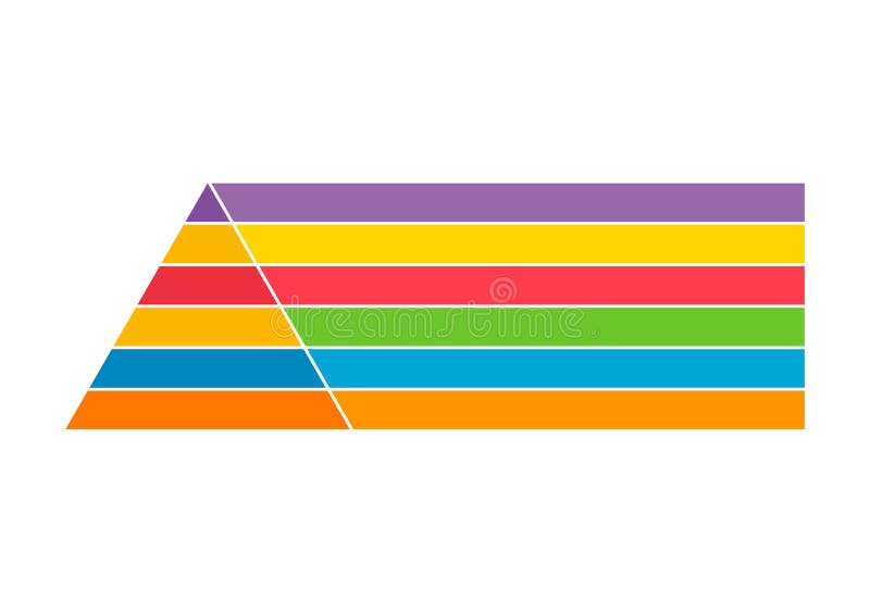 Pyramid Infographic Chart Layout, Info Modern Concept Step Presentation ...