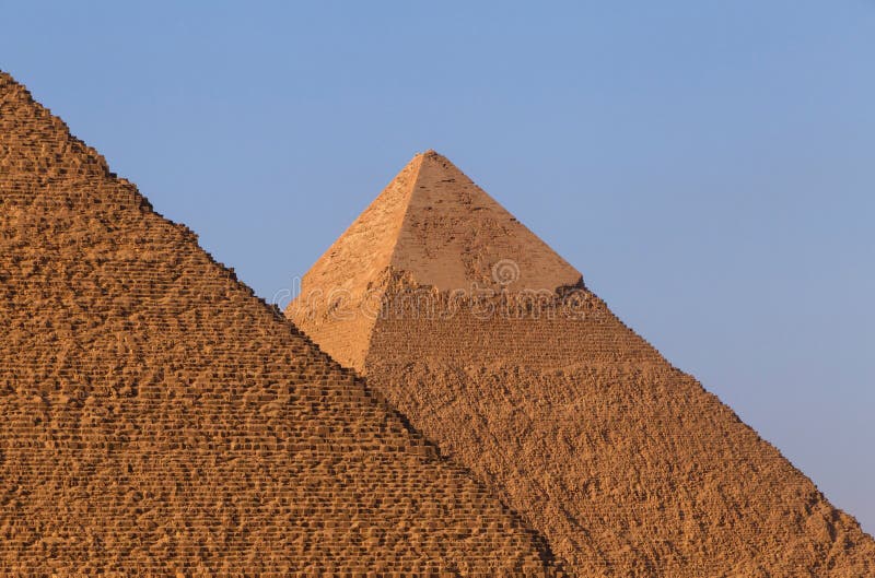 The Pyramid of Kephren (Giza) Stock Image - Image of belief, religion ...