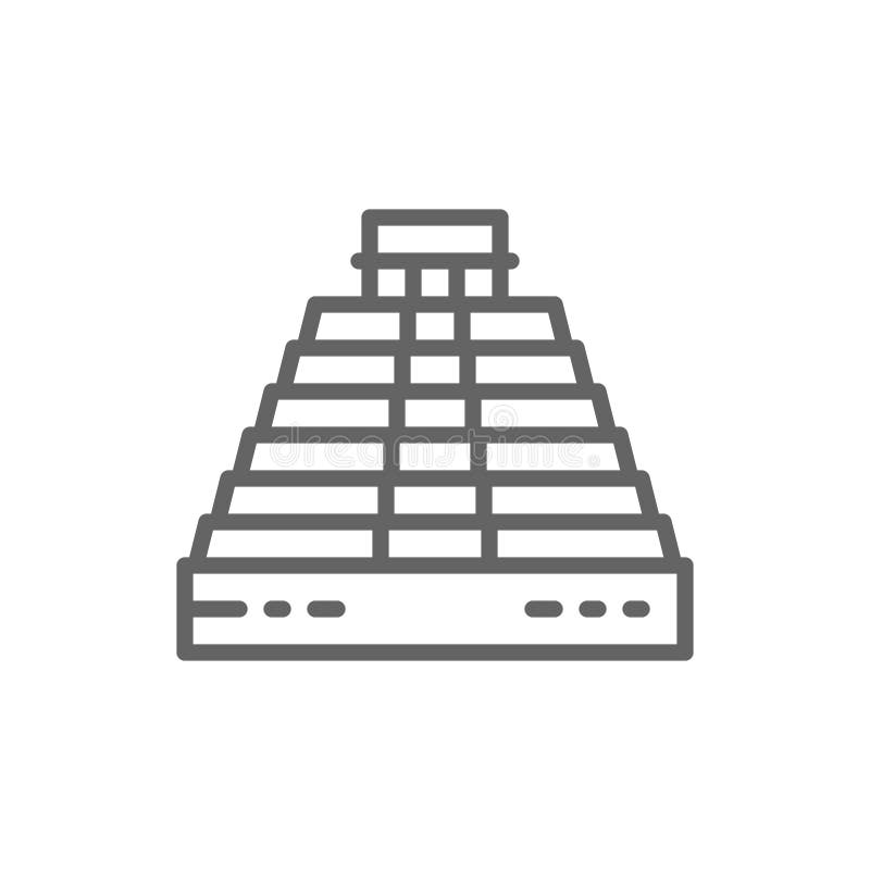 Chichen Itza Kukulkan Vector Stock Illustrations – 447 Chichen Itza ...