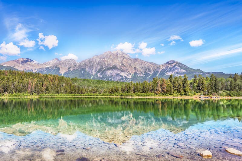 Pyramid Lake stock image. Image of forest, lake, national - 56709375