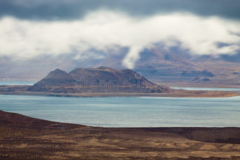 Pyramid lake 4 stock image. Image of morning, calming, peace - 320899