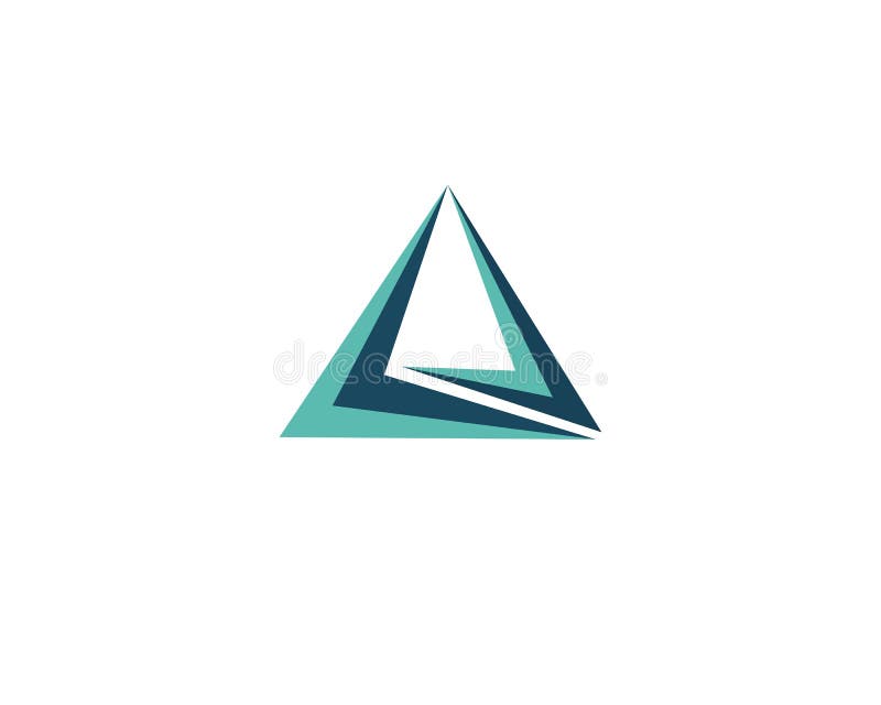 Pyramid Logo and Symbol Business Abstract Design Template Vector Stock ...
