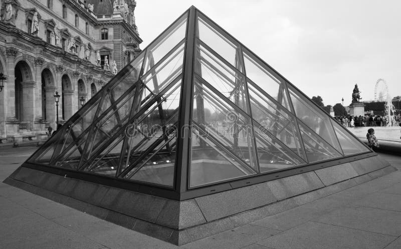 Pyramid of Louvre Museum in Paris France Editorial Photography - Image ...