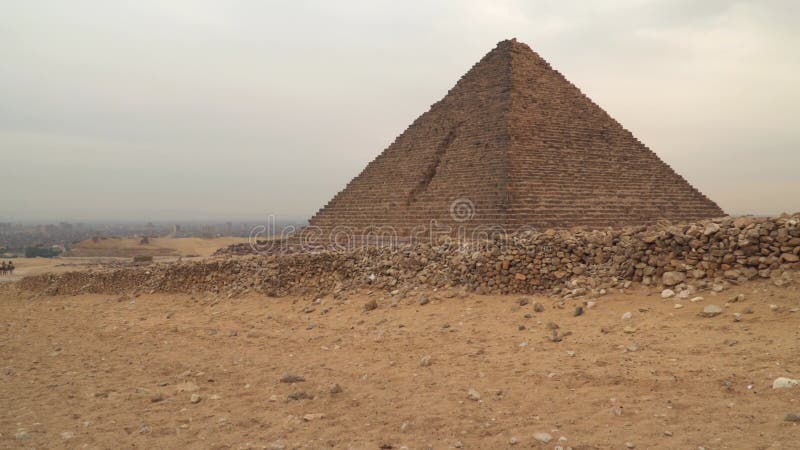 The Pyramid of Menkaure is the Smallest of the Three Main Pyramids of ...
