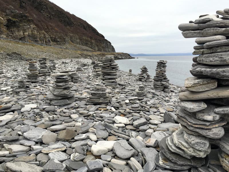 Pyramid of Pebbles in Norway Stock Photo - Image of pyramid, wild: 80738752