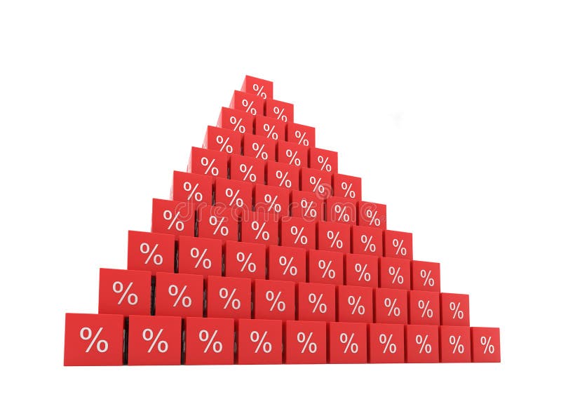 Top 1 Percent Pyramid Levels Upper Class Dominant Minority Stock ...