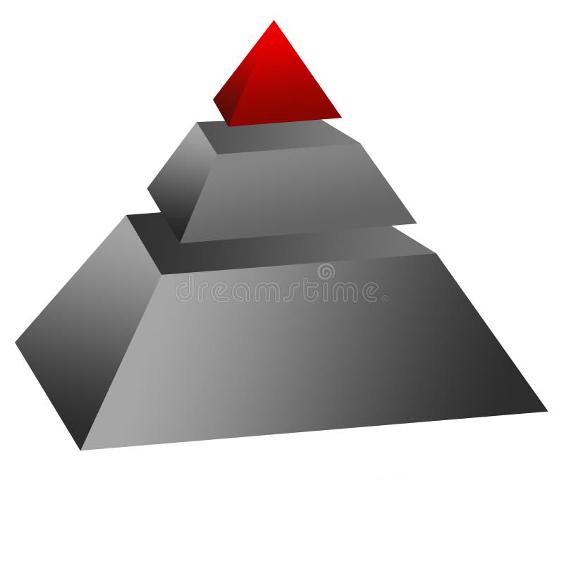 Pyramid Scheme stock illustration. Illustration of teamwork - 20583629