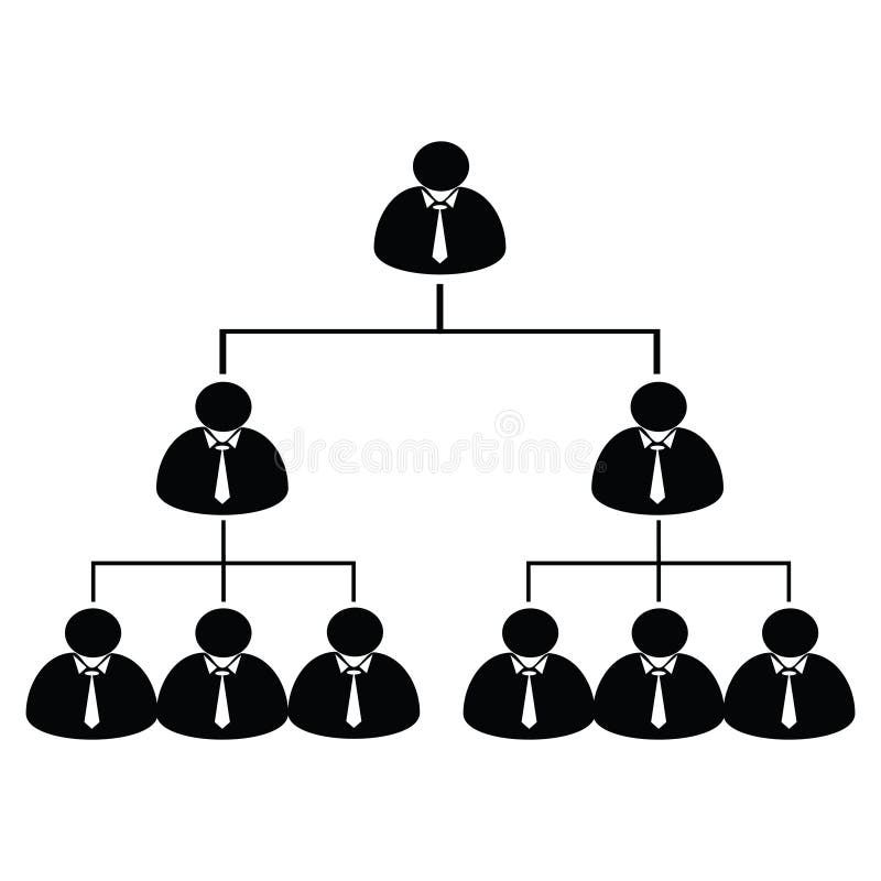 Pyramid scheme stock vector. Illustration of person, executive - 52969562