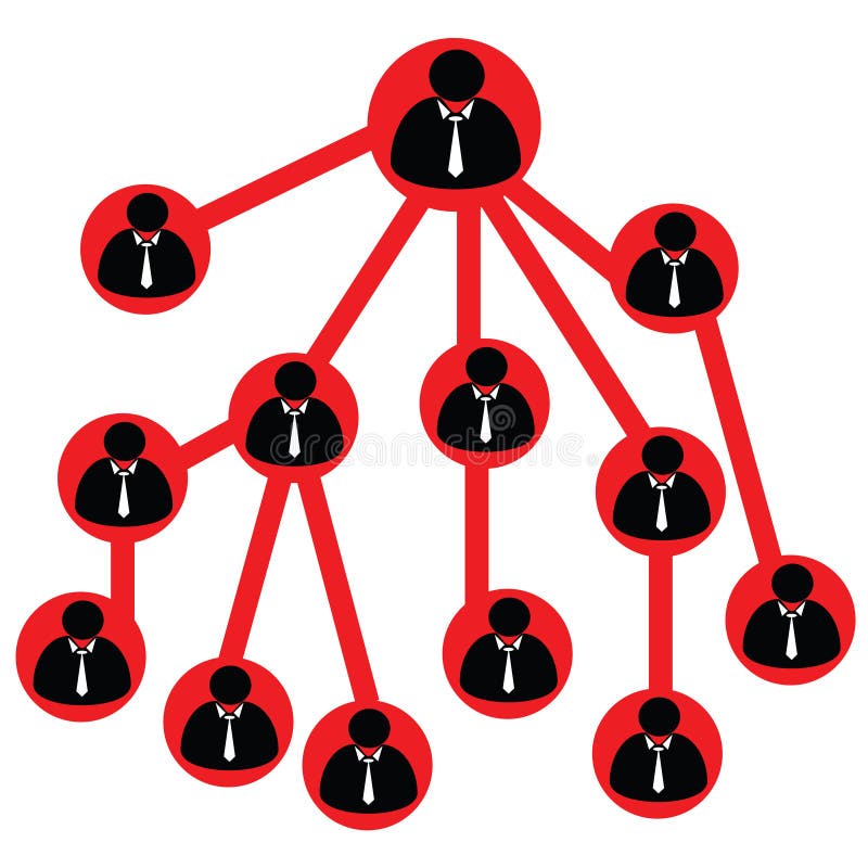 Pyramid scheme stock vector. Illustration of human, greeting - 52971726