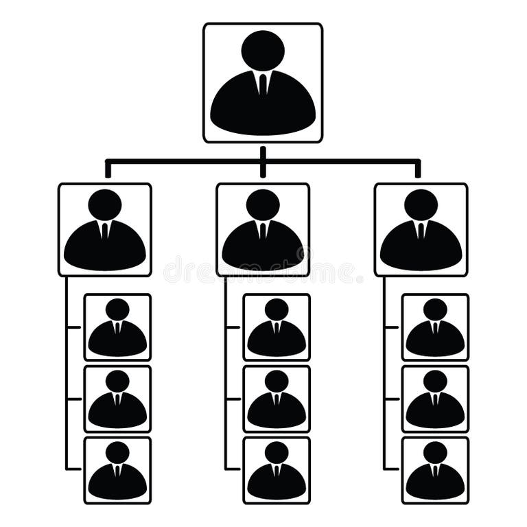 Pyramid scheme stock vector. Illustration of leader, partnership - 53790620