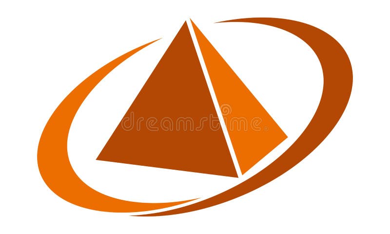 Pyramid Service Template stock vector. Illustration of focus - 104514536
