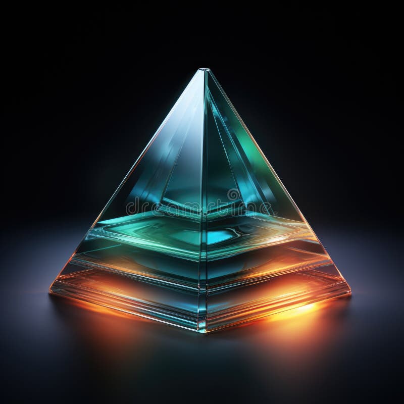 A Pyramid-shaped Modern Timeline Infographic Template Divided into Five ...